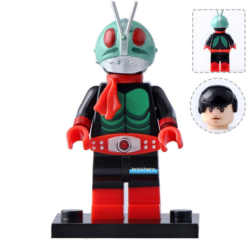 LEGO Compatible Kamen Rider Nigo Masked Rider 2 Custom Printed ...