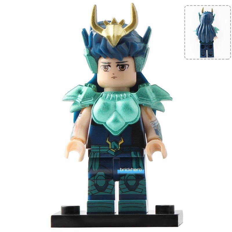 LEGO Compatible Saint Seiya Knights of the Zodiac Dragon Shiryu Custom ...