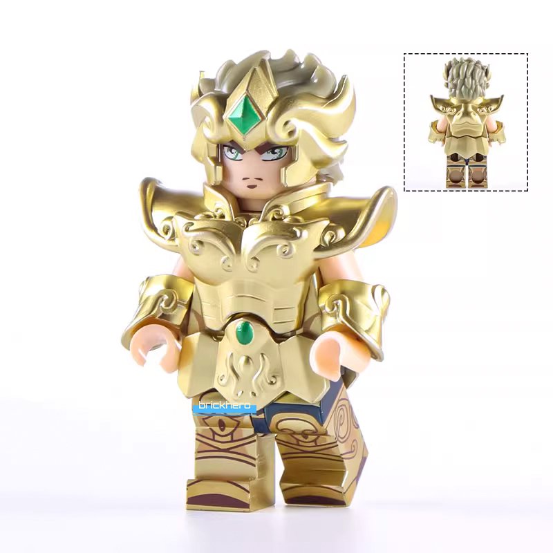 LEGO Compatible Saint Seiya Knights of the Zodiac Leo Aioria Custom ...