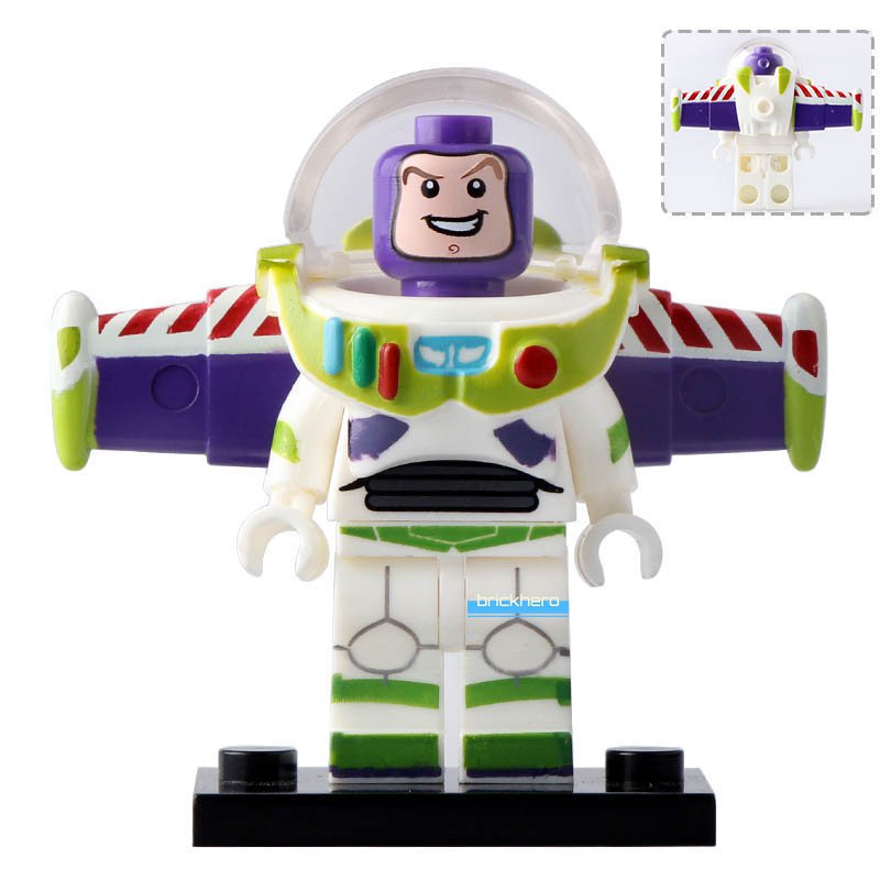 LEGO Compatible Toy Story Buzz Lightyear Custom Printed Minifigure ...