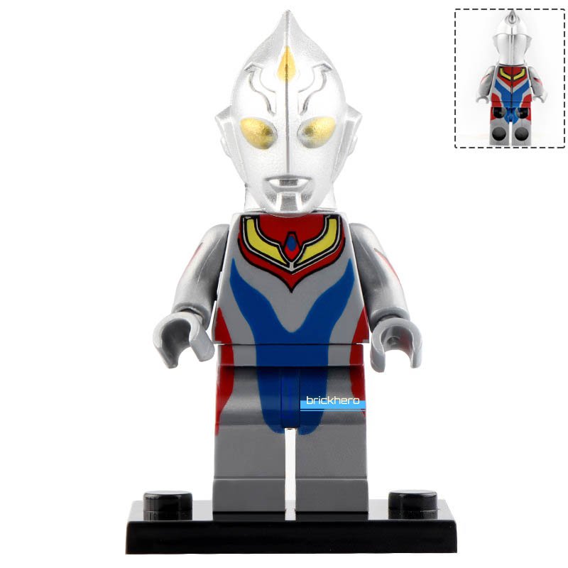 LEGO Compatible Ultraman Dyna The Return of Hanejiro Custom Printed ...