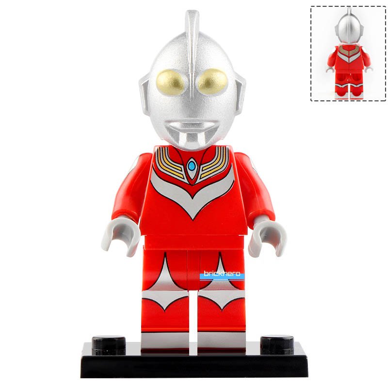 LEGO Compatible Ultraman Tiga Power type Custom Printed Minifigure ...