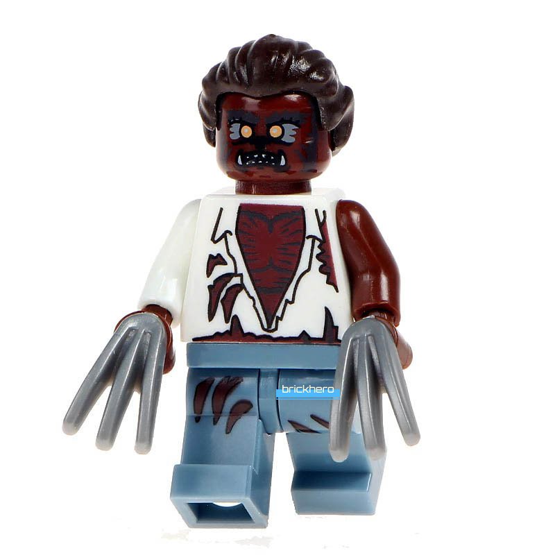 LEGO Compatible CMF Series 4 Werewolf Custom Printed Minifigure Brick ...