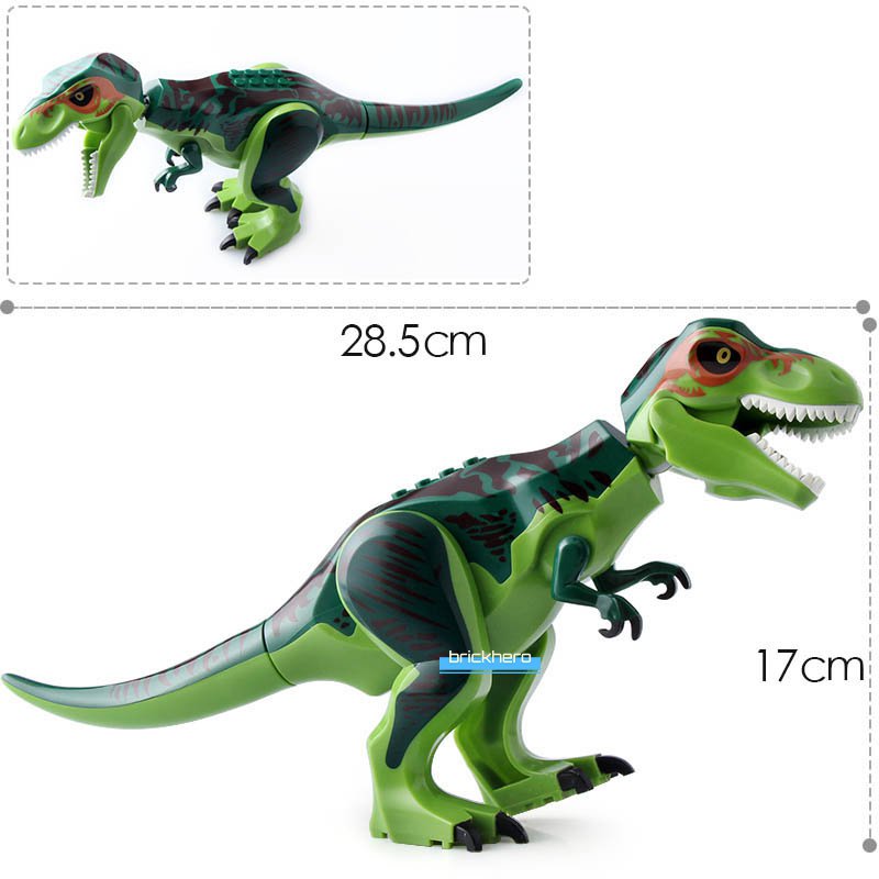 LEGO Compatible Jurassic World Dinosaur Velociraptor Custom Printed ...