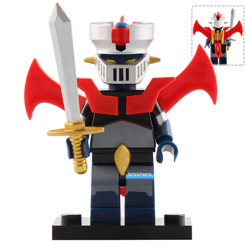 LEGO Compatible Soul of Chogokin Mazinger Z Custom Printed Minifigure ...