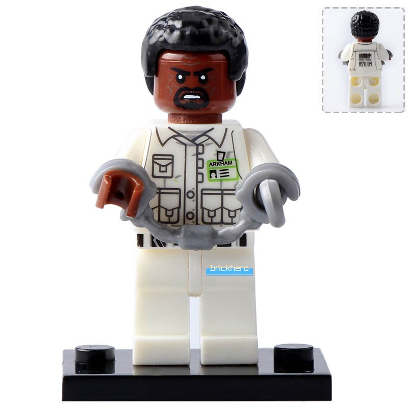 LEGO Compatible DC Superhero Aaron Cash (The Batman Movie) Custom ...
