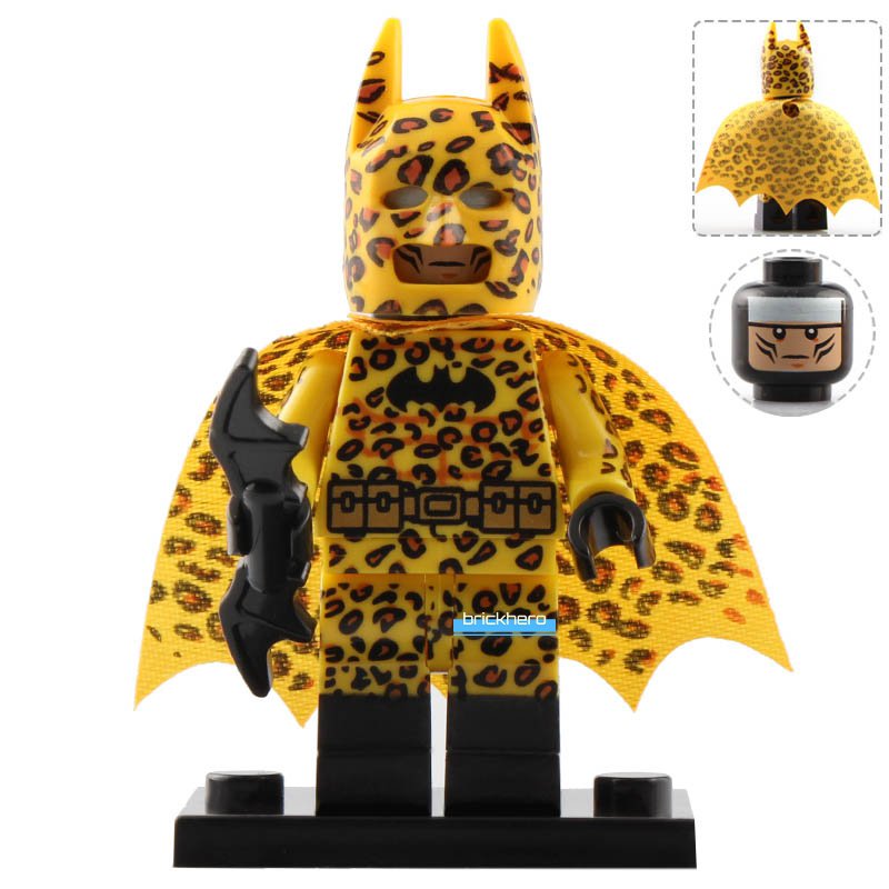 LEGO Compatible DC Superheroes Leopard Print Batman Custom Printed ...