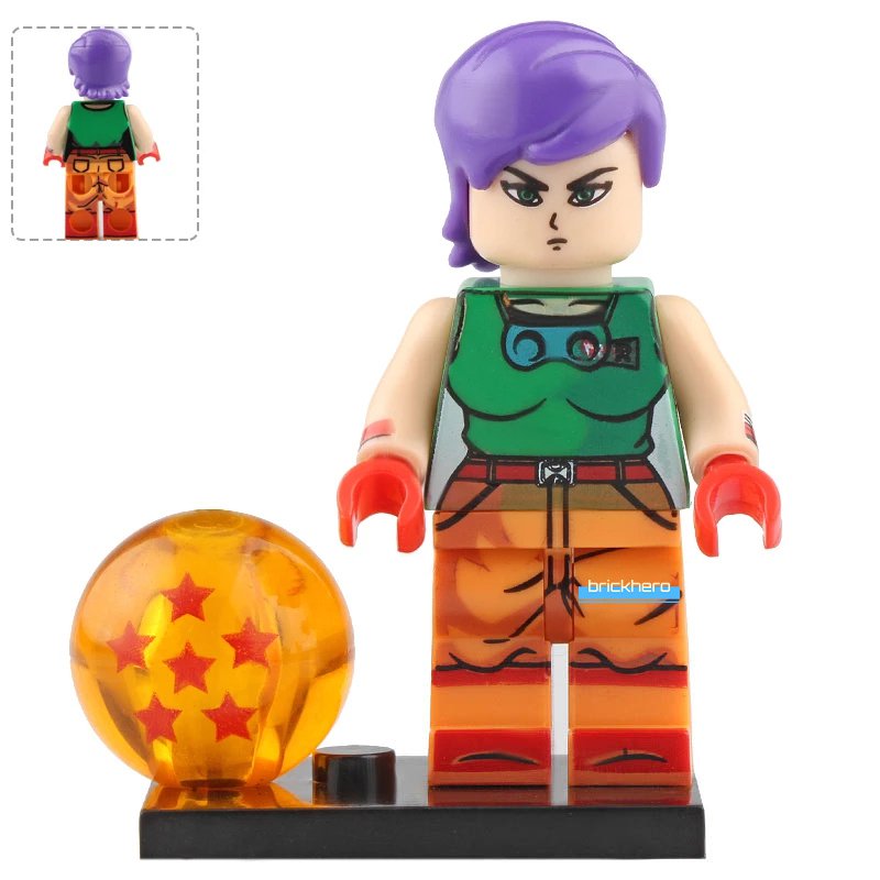 LEGO Compatible Dragon Ball Colonel Violet Custom Printed Minifigure ...