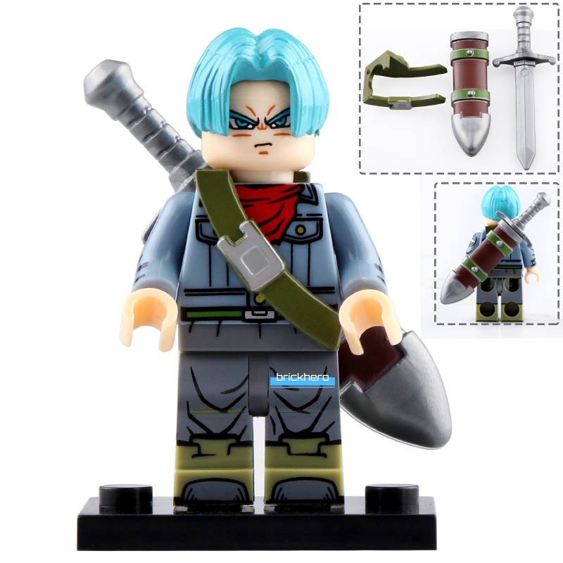 LEGO Compatible Super Dragon Ball Heroes Trunks Custom Printed ...