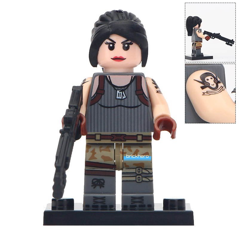 LEGO Compatible Fortnite Battle Royale Recon Specialist Custom Printed ...