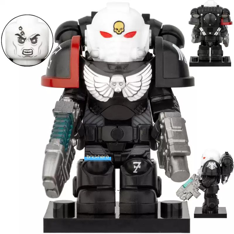 LEGO Compatible Warhammer 40,000 Space Marine Raven Guard Custom ...