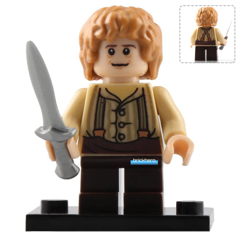 LEGO Compatible Lord of the Rings The Hobbit Bilbo Baggins Custom ...