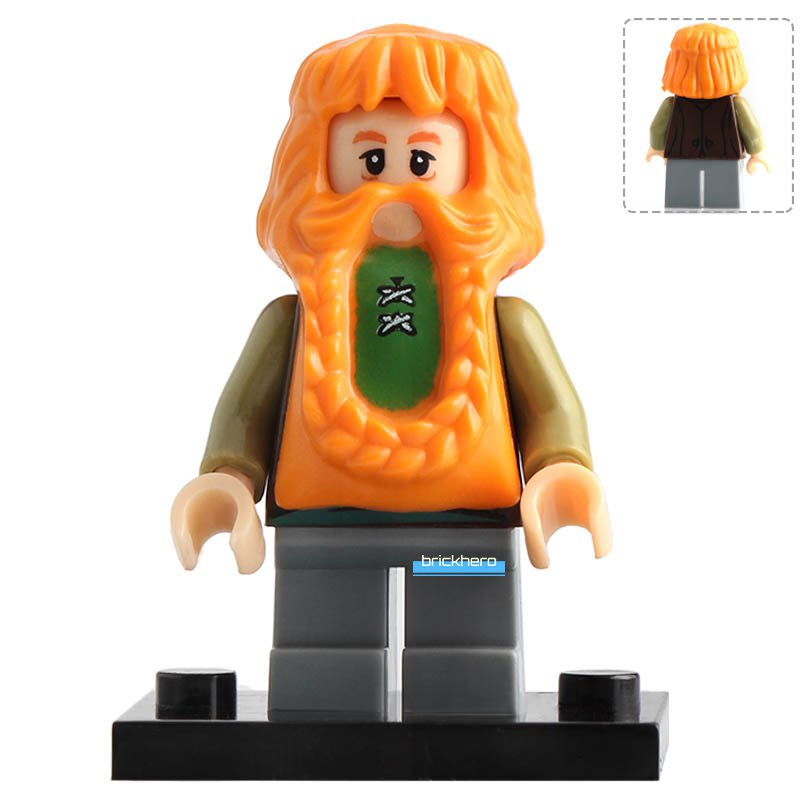 LEGO Compatible Lord of the Rings The Hobbit Bombur the Dwarf Custom ...