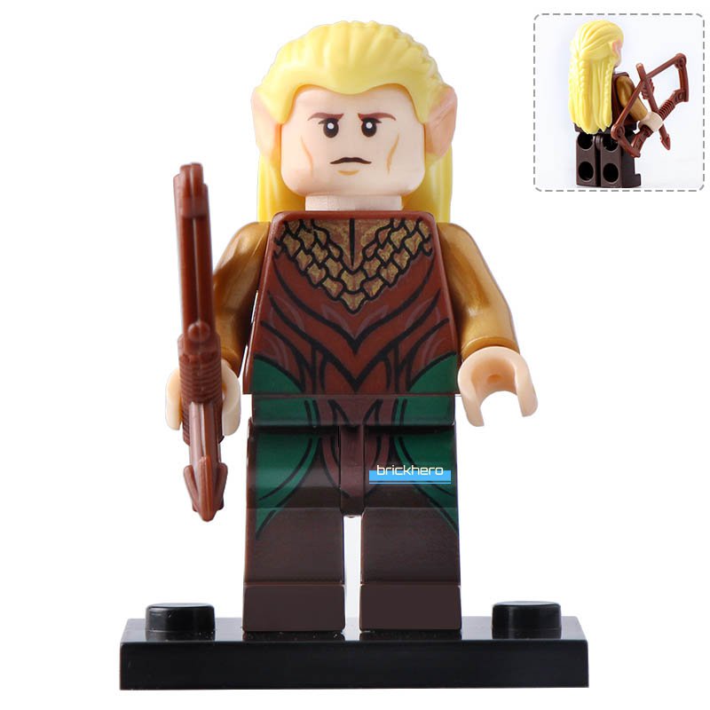 LEGO Compatible Lord of the Rings The Hobbit Legolas Greenleaf Custom ...
