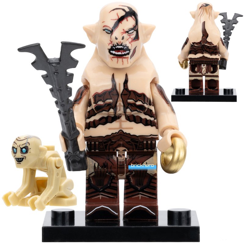 LEGO Compatible The Lord of the Rings Middle Earth Bolg Custom Printed ...