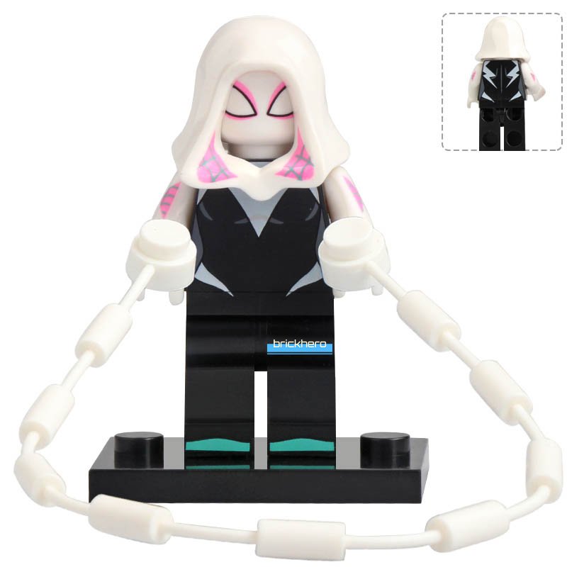 LEGO Compatible Marvel Superhero Ghost Spider (Spider-Gwen) Custom ...
