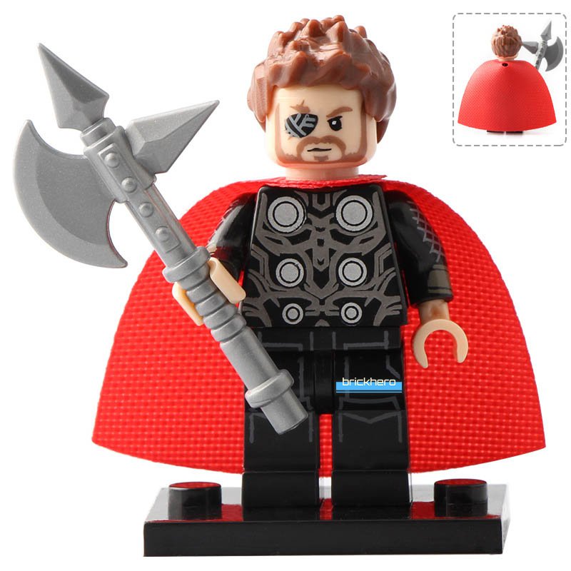 LEGO Compatible Marvel Superhero Thor (Avengers Infinity War) Custom ...