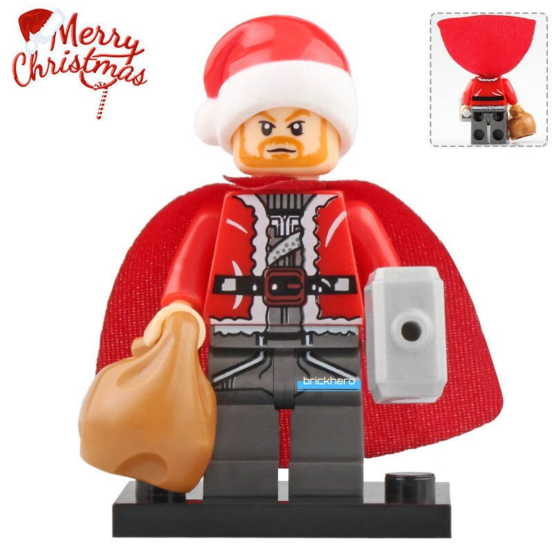 LEGO Compatible Marvel Superheroes Santa Thor Custom Printed Minifigure ...