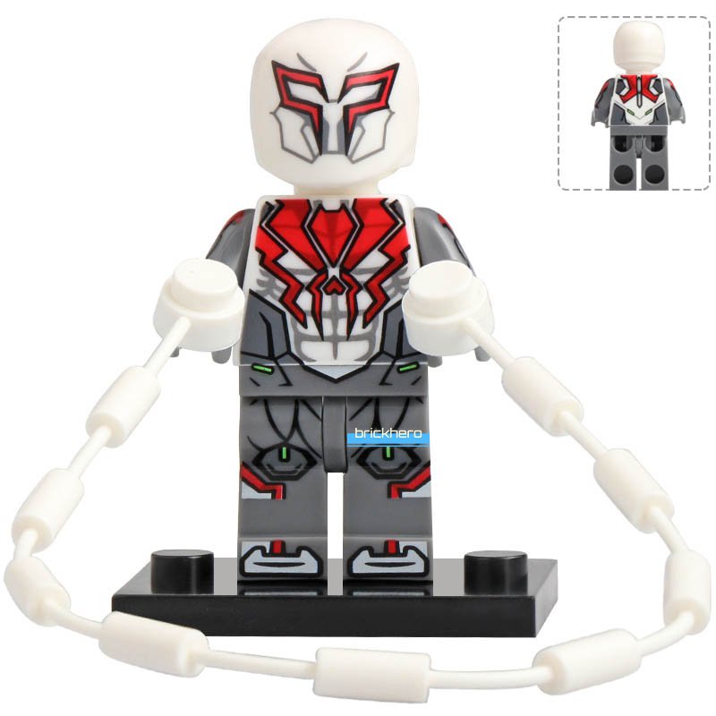 LEGO Compatible Marvel Superheroes Spider-Man 2099 (New Suit) Custom ...