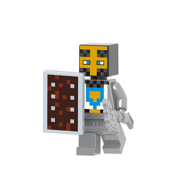 LEGO Compatible Minecraft Knight Custom Printed Minifigure Brick Toys Gift