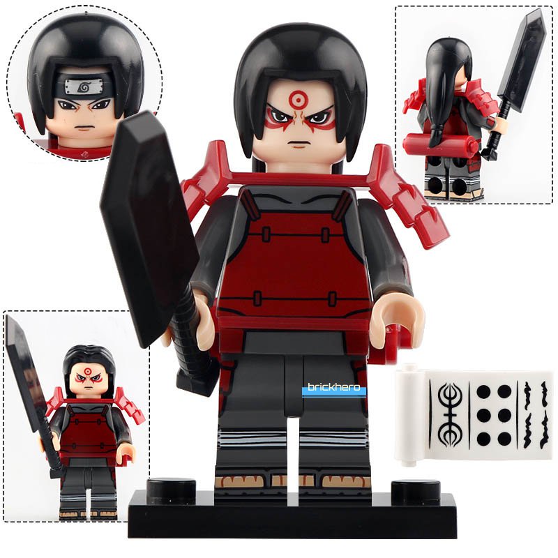 LEGO Compatible Anime Heroes Naruto Hashirama Senju Custom Printed ...