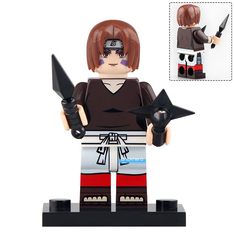 LEGO Compatible Anime Heroes Naruto Shippuden Nohara Rin Custom Printed ...