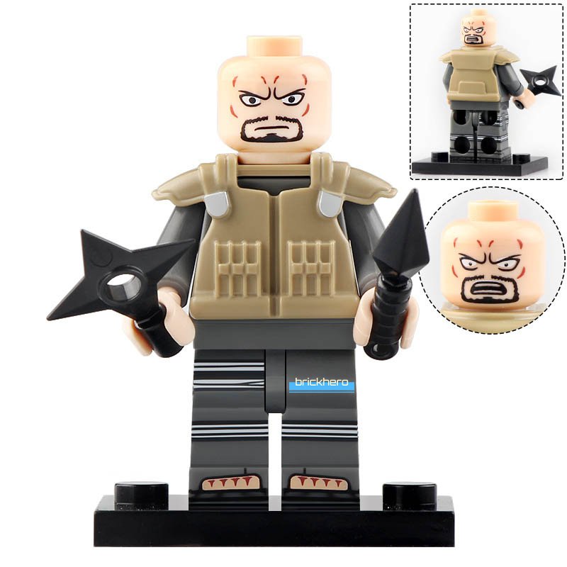 LEGO Compatible Anime Heroes Naruto Shippuden Satetsu Custom Printed ...