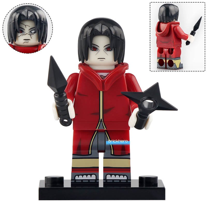 LEGO Compatible Anime Heroes Naruto Shippuden Uchiha Itachi Custom ...