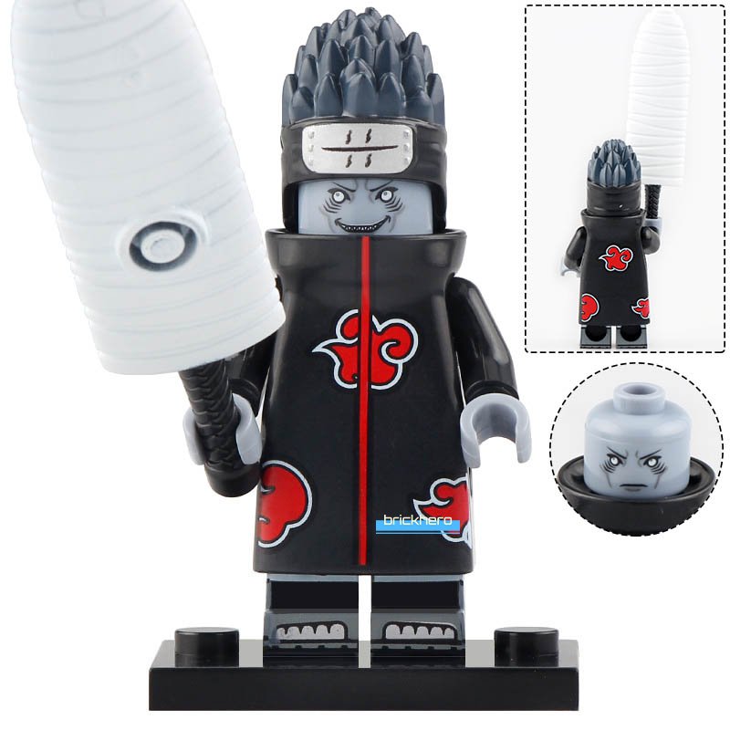 LEGO Compatible Anime Naruto Hoshigaki Kisame (Akatsuki) Custom Printed ...