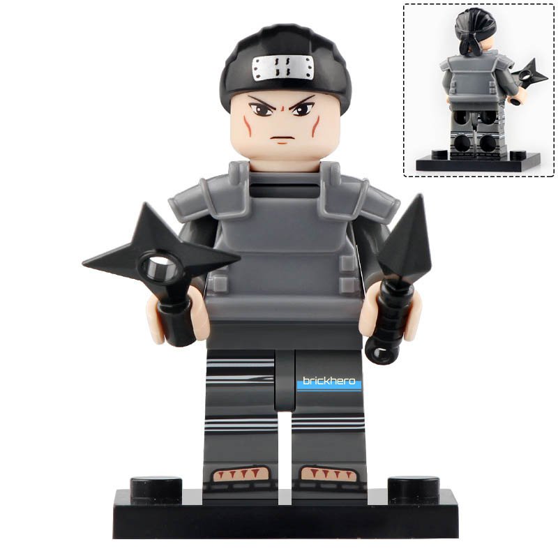 LEGO Compatible Anime Naruto Kirigakure Shinobi Custom Printed ...