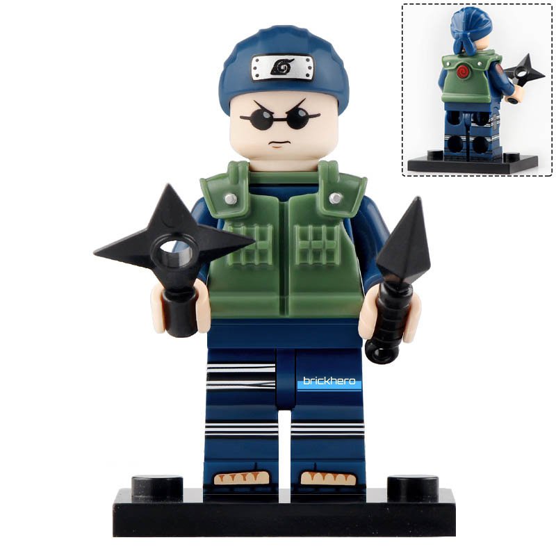 LEGO Compatible Anime Naruto Shippuden Ebisu Custom Printed Minifigure ...