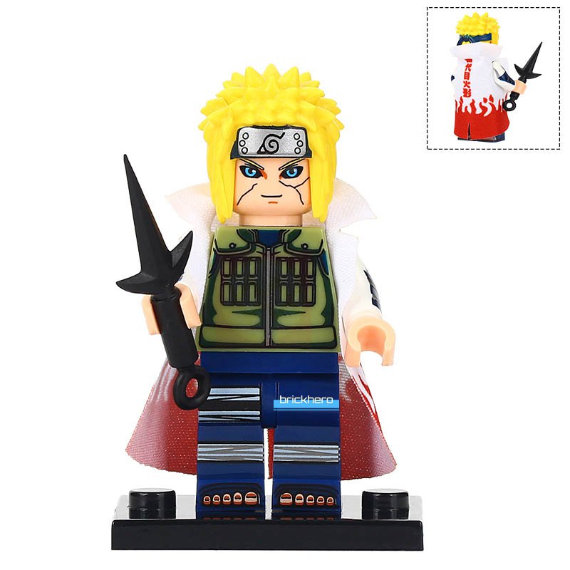 LEGO Compatible Anime Naruto Shippuden Namikaze Minato Custom Printed ...