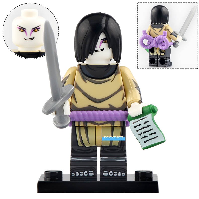 LEGO Compatible Anime Naruto Shippuden Orochimaru Custom Printed ...