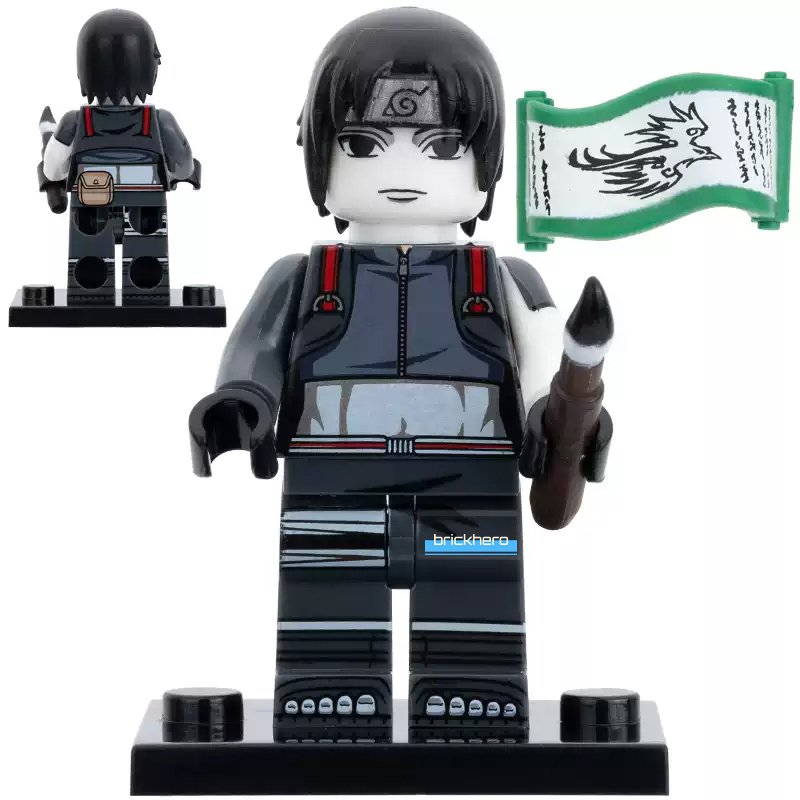 LEGO Compatible Anime Naruto Shippuden Sai Custom Printed Minifigure ...
