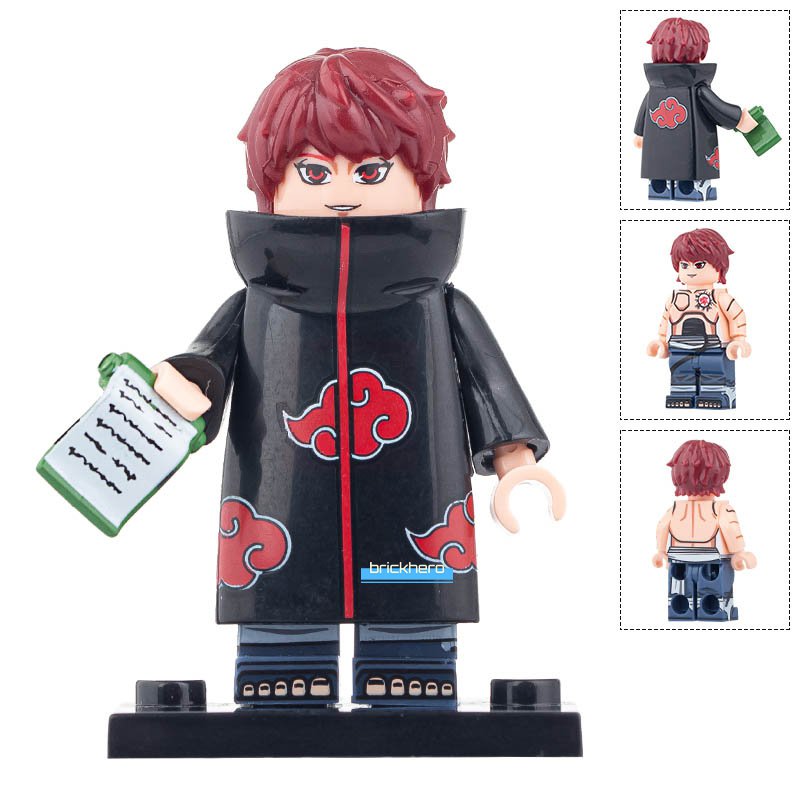 LEGO Compatible Anime Naruto Shippuden Sasori Custom Printed Minifigure ...
