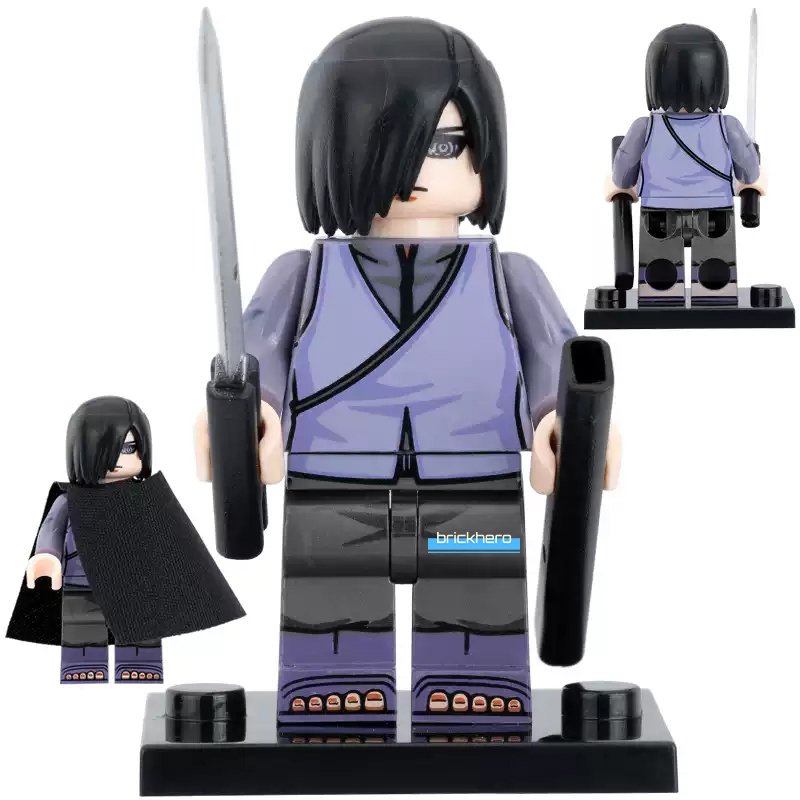 LEGO Compatible Boruto Naruto Next Generations Uchiha Sasuke Custom ...