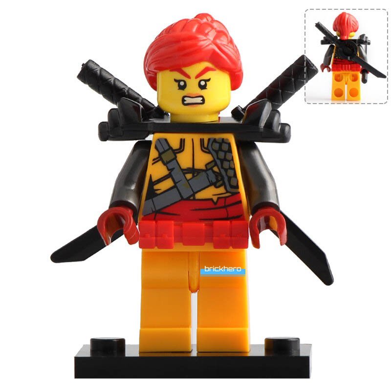LEGO Compatible Ninjago Hunted Skylor Custom Printed Minifigure Brick ...