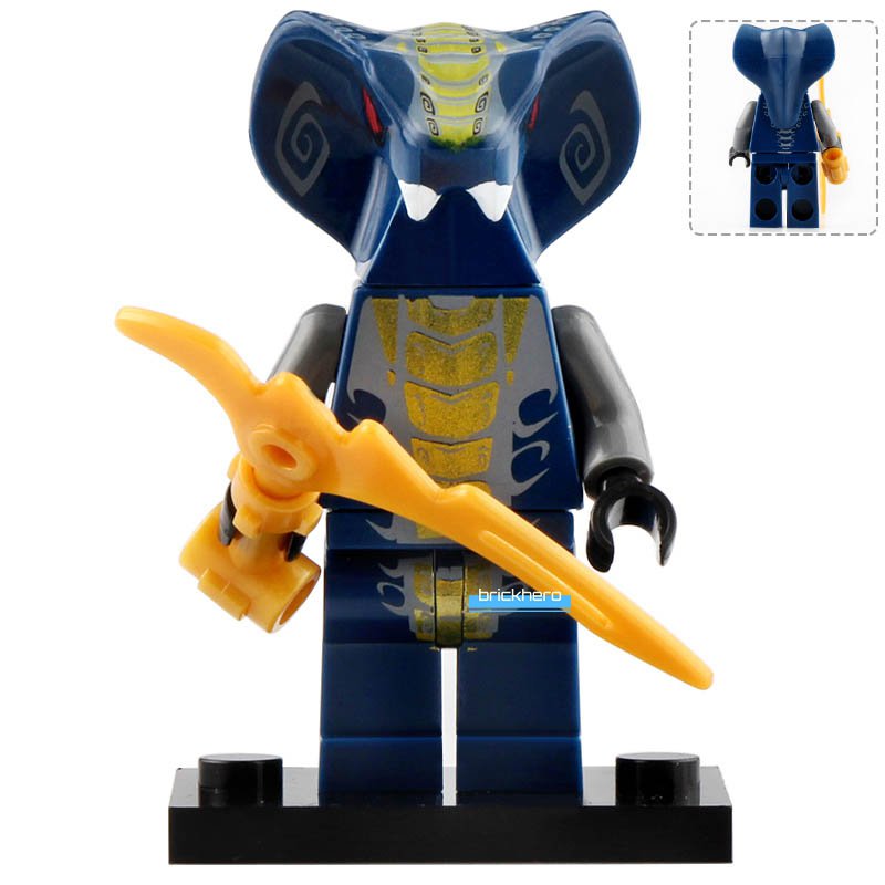 LEGO Compatible Ninjago Rise of the Snakes Slithraa Custom Printed ...