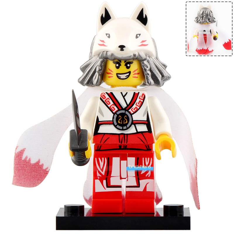LEGO Compatible Ninjago Secrets of the Forbidden Spinjitzu Akita Custom ...
