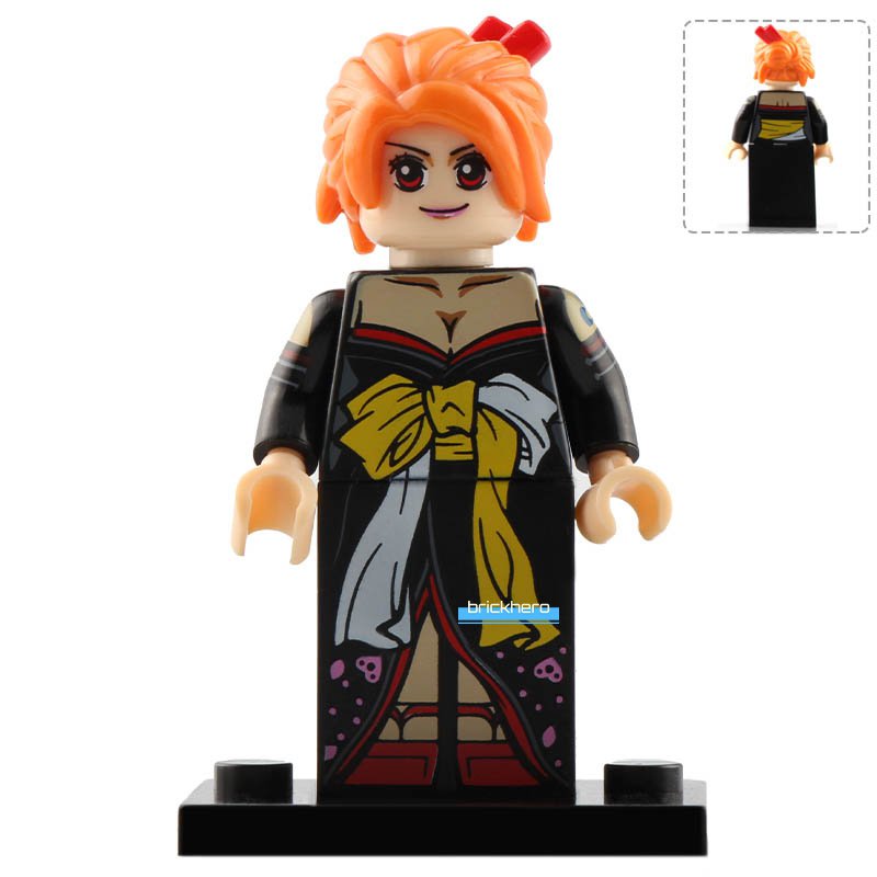 LEGO Compatible One Piece Nami (Kimono) Custom Printed Minifigure Brick ...
