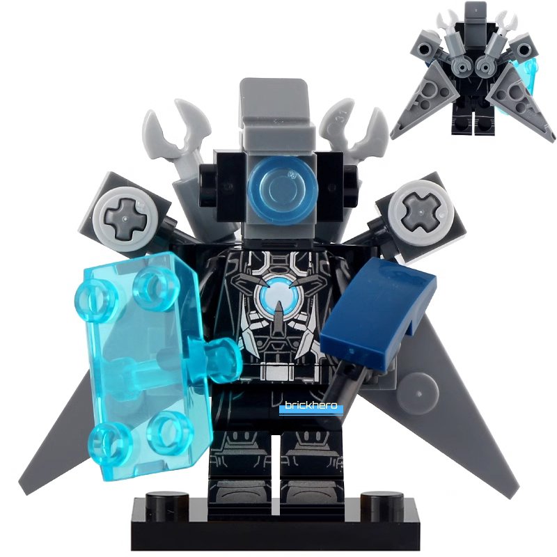LEGO Compatible Upgraded Titan Cameraman from Skibidi Toilet Custom ...