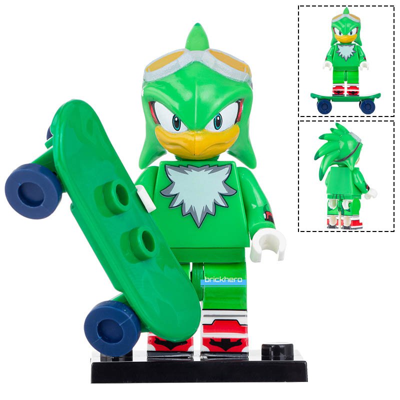 LEGO Compatible Sonic the Hedgehog Jet The Hawk Custom Printed ...