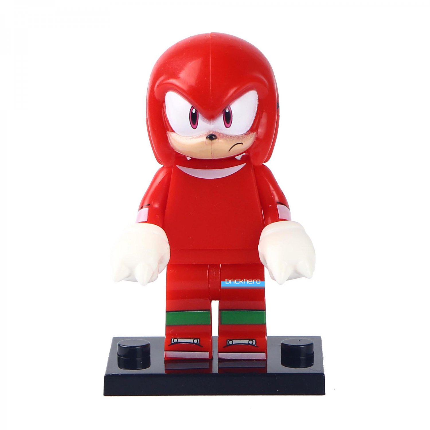 LEGO Compatible Sonic the Hedgehog Knuckles the Echidna Custom Printed ...