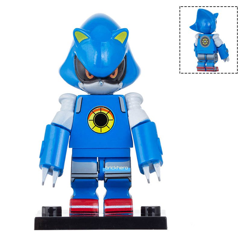 LEGO Compatible Sonic the Hedgehog Metal Sonic V2 Custom Printed ...