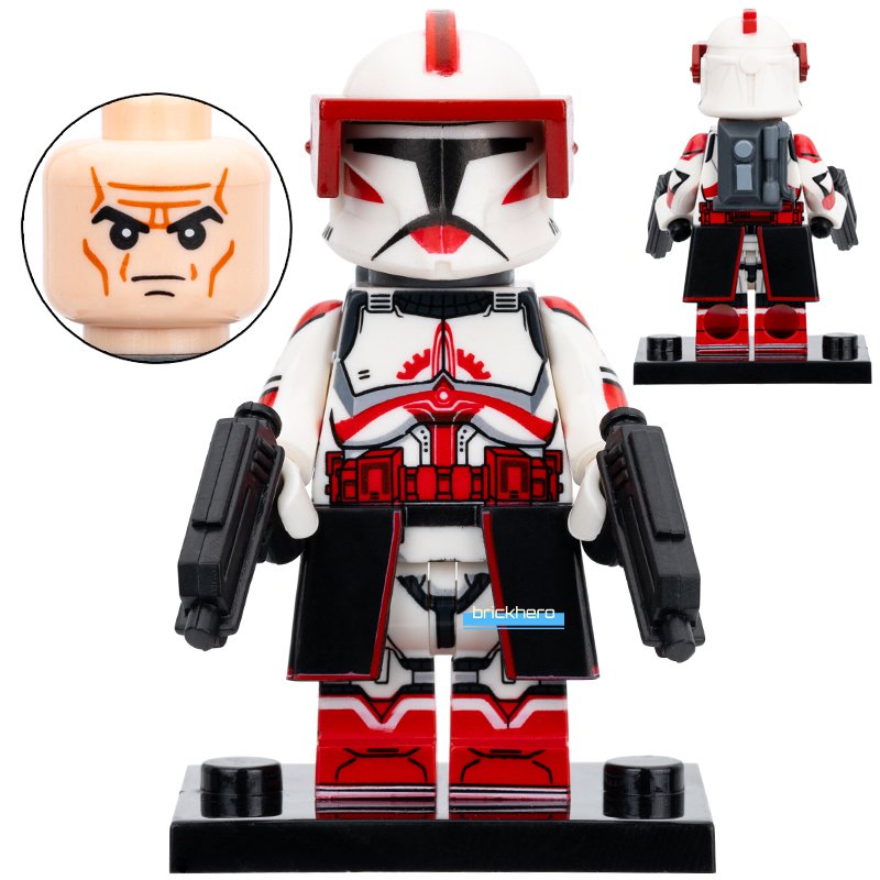 LEGO Compatible Star Wars Clone Wars Commander Fox Phase 1 Custom ...