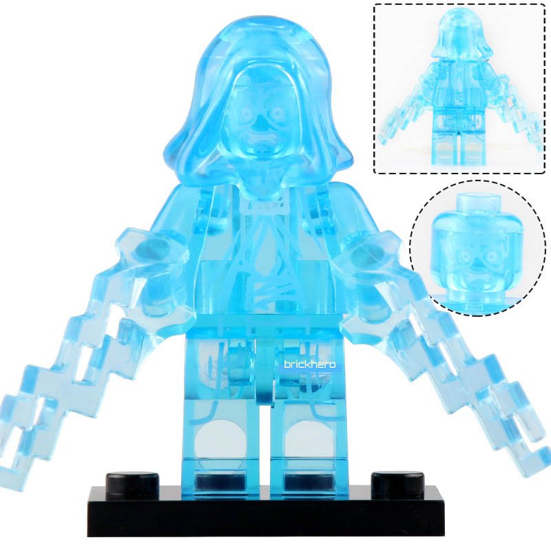 LEGO Compatible Star Wars Emperor Palpatine (Hologram) Custom Printed ...