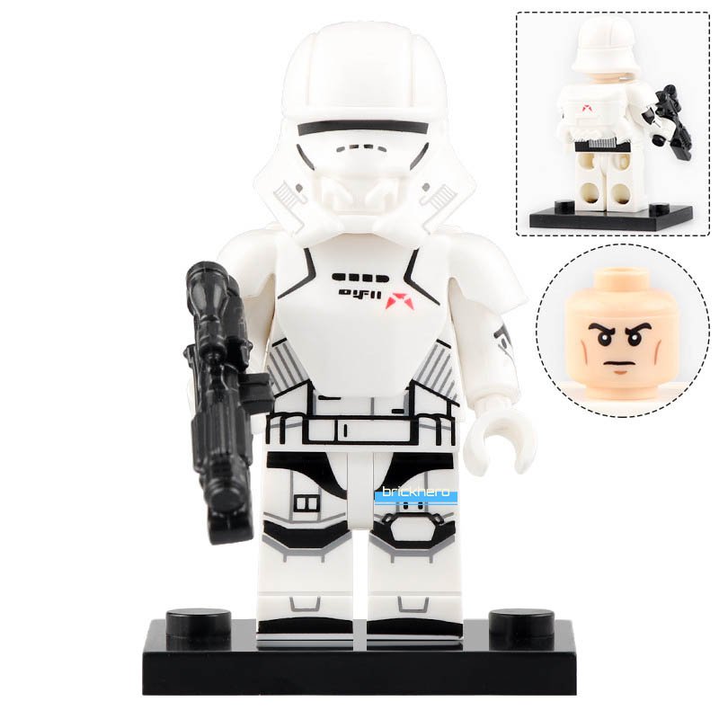 LEGO Compatible Star Wars First Order Jet Trooper Custom Printed ...