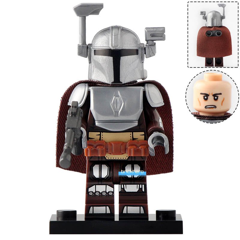 LEGO Compatible Star Wars Mandalorian (Beskar Armor) Custom Printed ...
