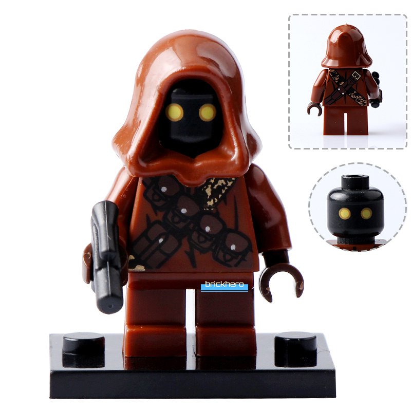 LEGO Compatible Star Wars Original Trilogy Jawa Custom Printed ...