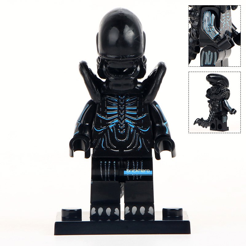 LEGO Compatible Horror Movie Alien The Xenomorph Custom Printed ...
